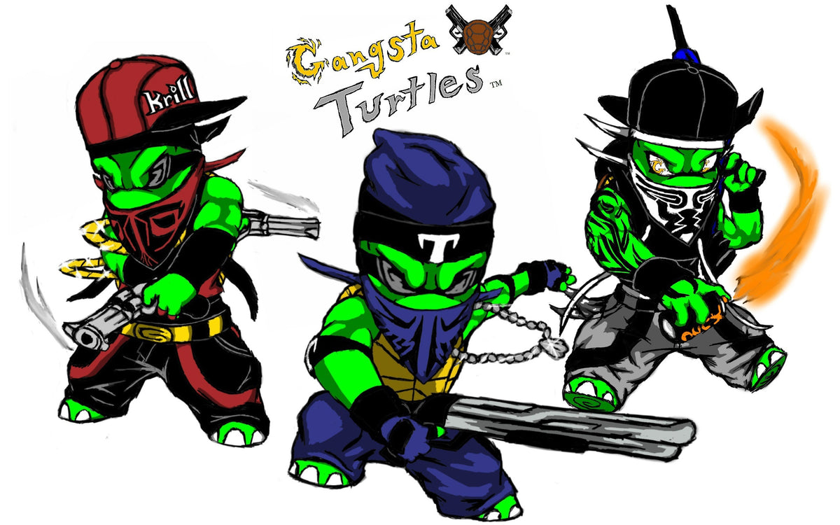 Gangsta Turtles: Team Poster – Keith Jett Productions